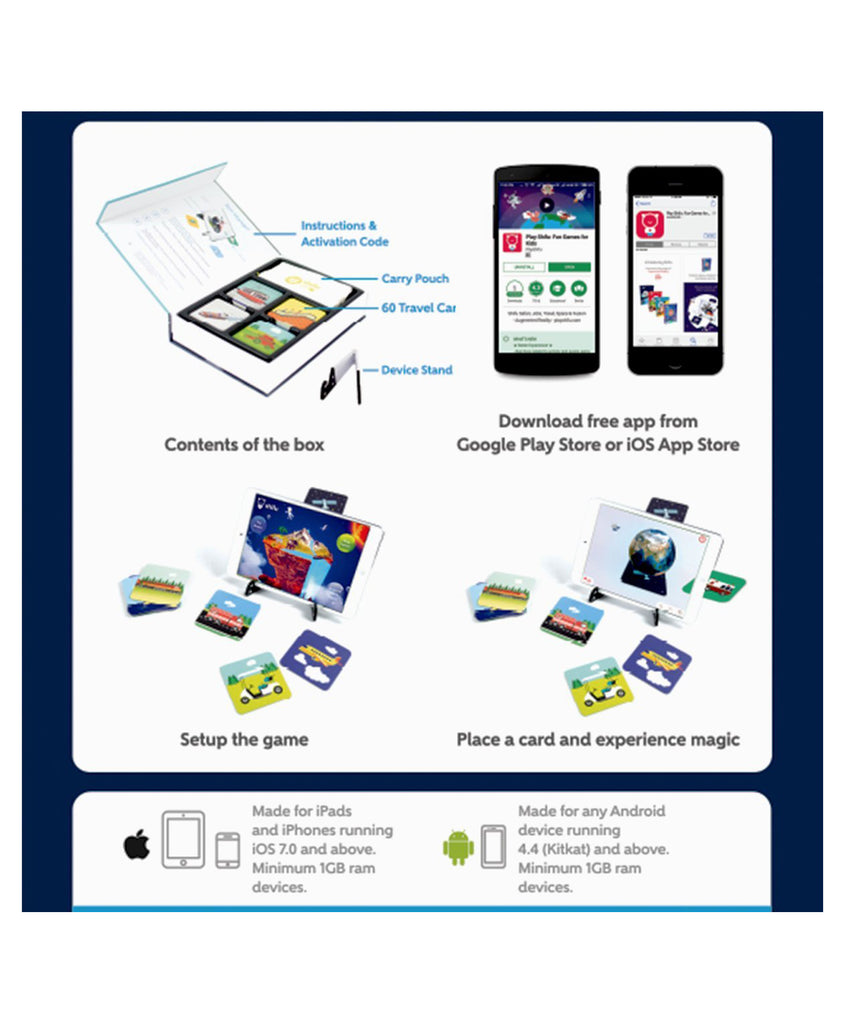 PLAYSHIFU AR Flashcards - Travel – Mission Shop