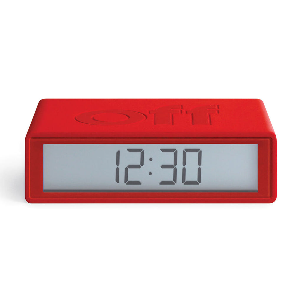 LEXON Flip Travel Reversible LCD Digital Alarm Clock – Mission Shop