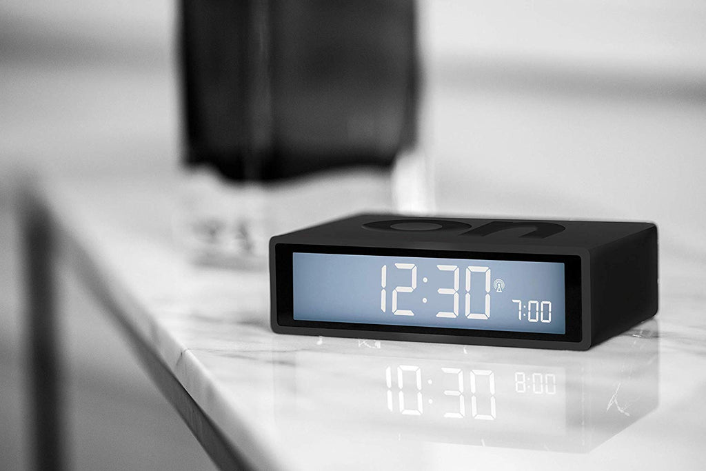 LEXON Flip+ Reversible LCD Digital Alarm Clock – Mission Shop