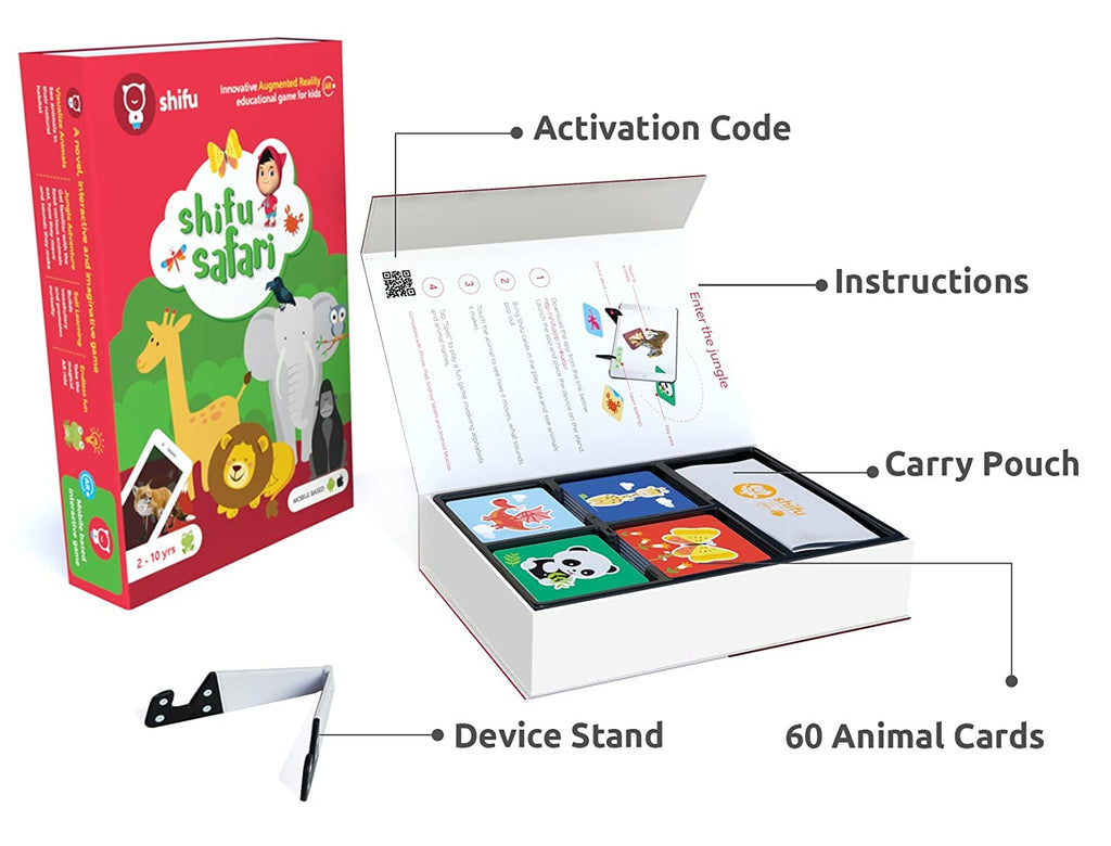 PLAYSHIFU AR Flashcards - Safari – Mission Shop