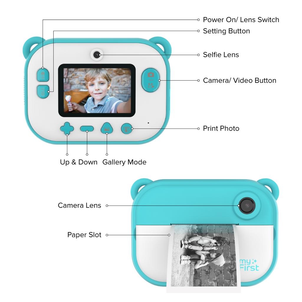 myFirst Camera Insta 2 12MP Kid's Insta Print Camera – Mission Shop